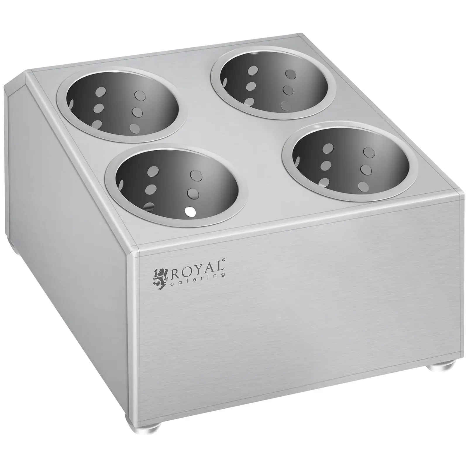 Range-couverts - acier inoxydable - avec 4 pots range-couverts | www ...