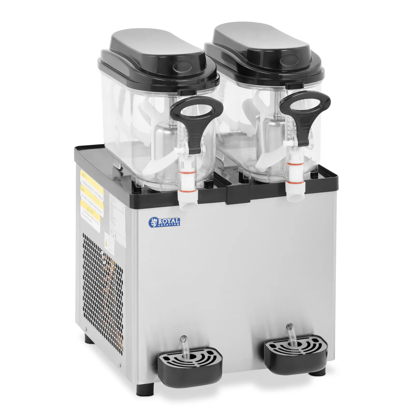 Slush Machine - 2 x 6 L - digital control panel - Royal Catering | www ...