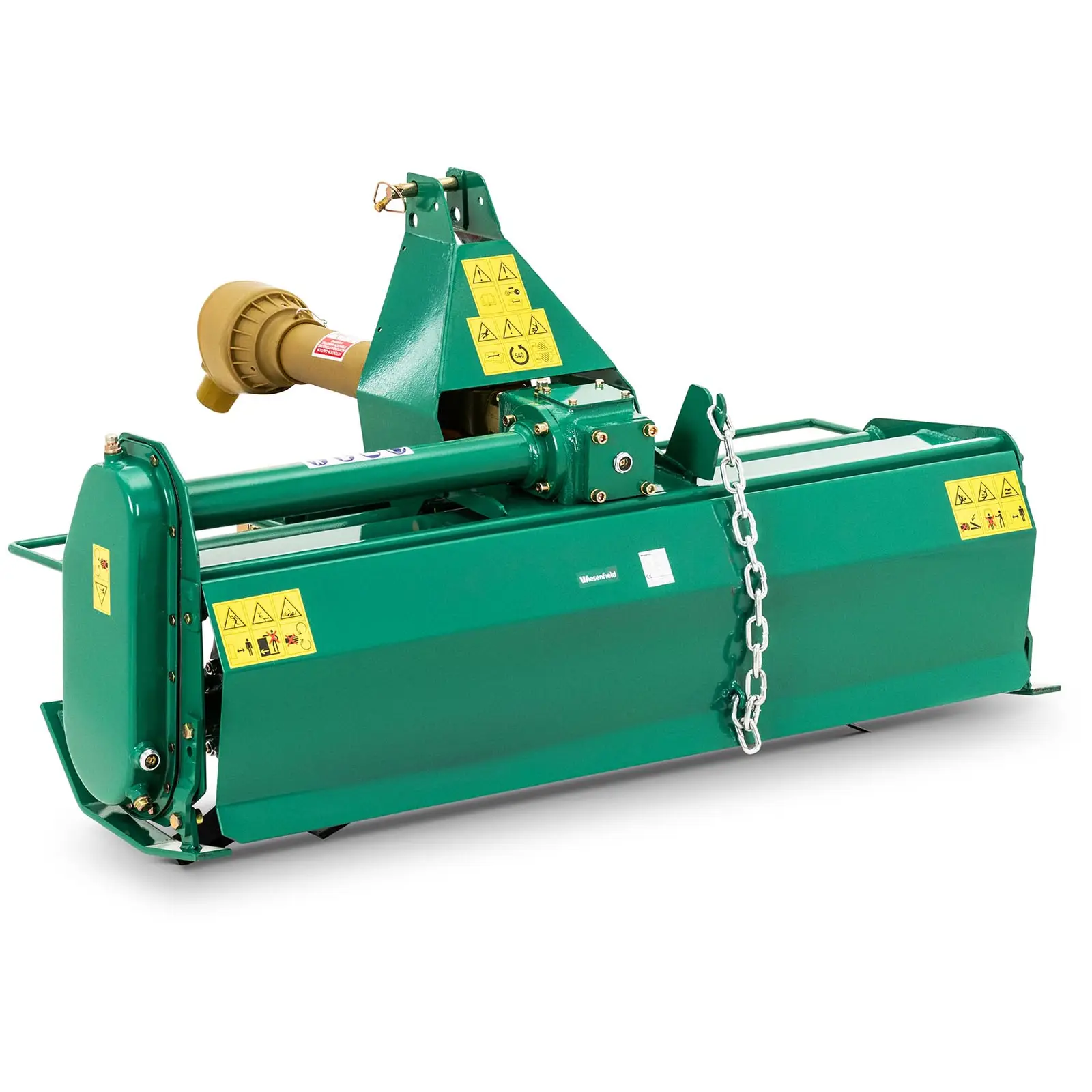 Rotavator - for tractors - with PTO shaft - 125 cm wide - 80 - 120 mm ...