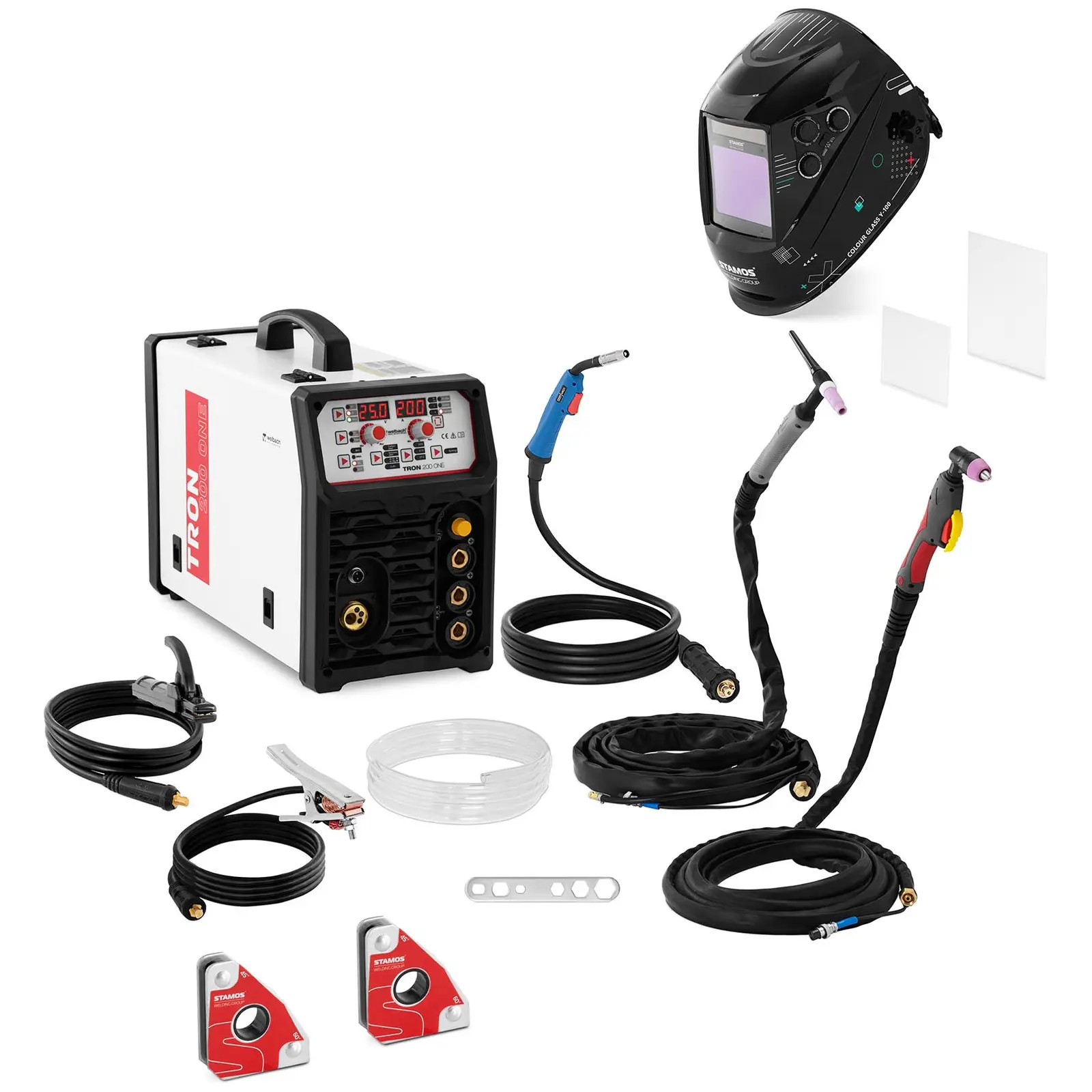 Welding set - Combination welder - 200 A - Duty Cycle 60 % - Welding ...